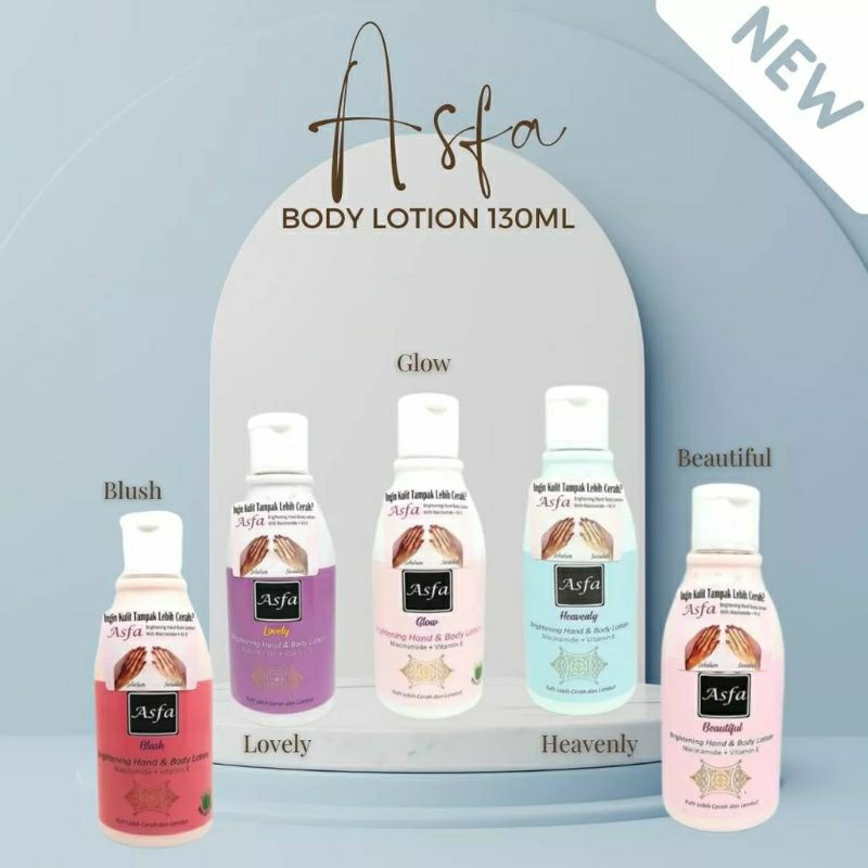 Jual Asfa brigtening body lotion 130ml | Shopee Indonesia