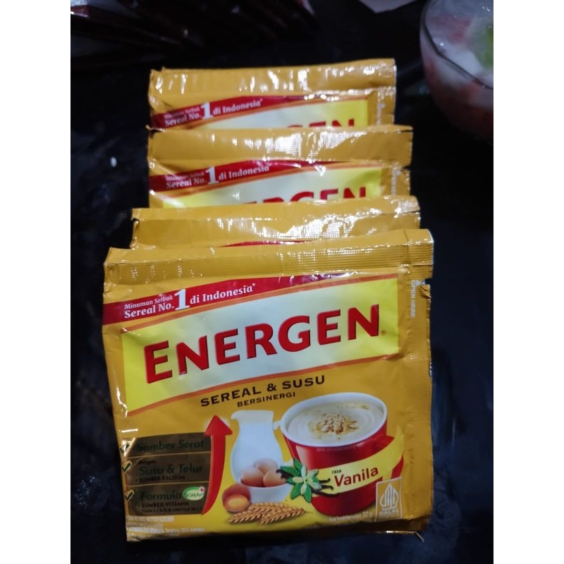 Jual Energen Renceng Rasa Vanila isi 10 pcs | Shopee Indonesia