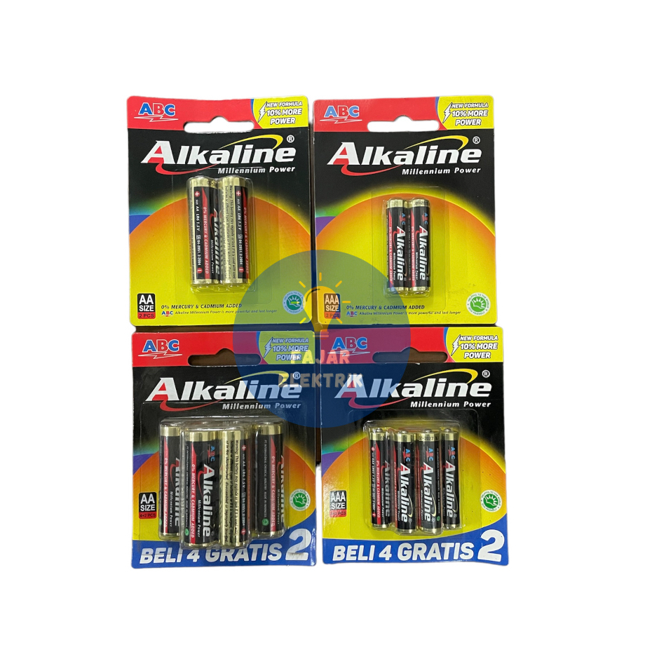 Jual BATERAI/ BATTERY ALKALINE AA/ AAA | Shopee Indonesia