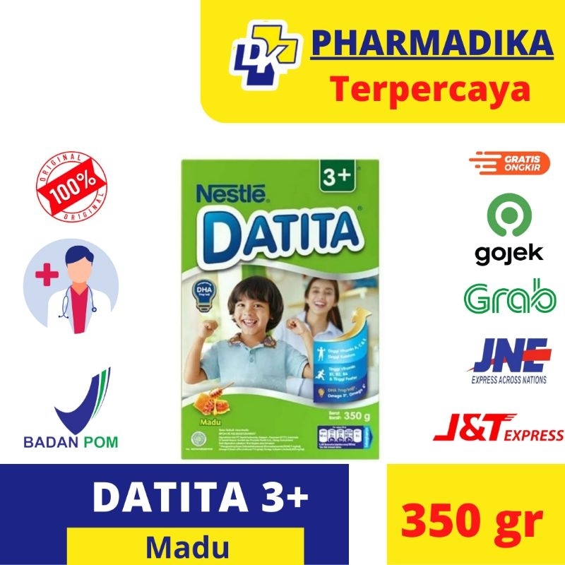 Jual NESTLE DATITA 3-5 TAHUN SUSU PERTUMBUHAN 350 GR RASA MADU ...
