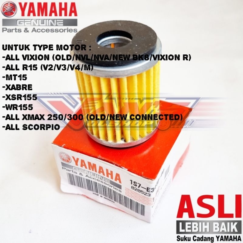 Jual FILTER SARINGAN OLI MESIN ALL VIXION (OLD/NVL/NVA/NEW BK8/VIXION R ...