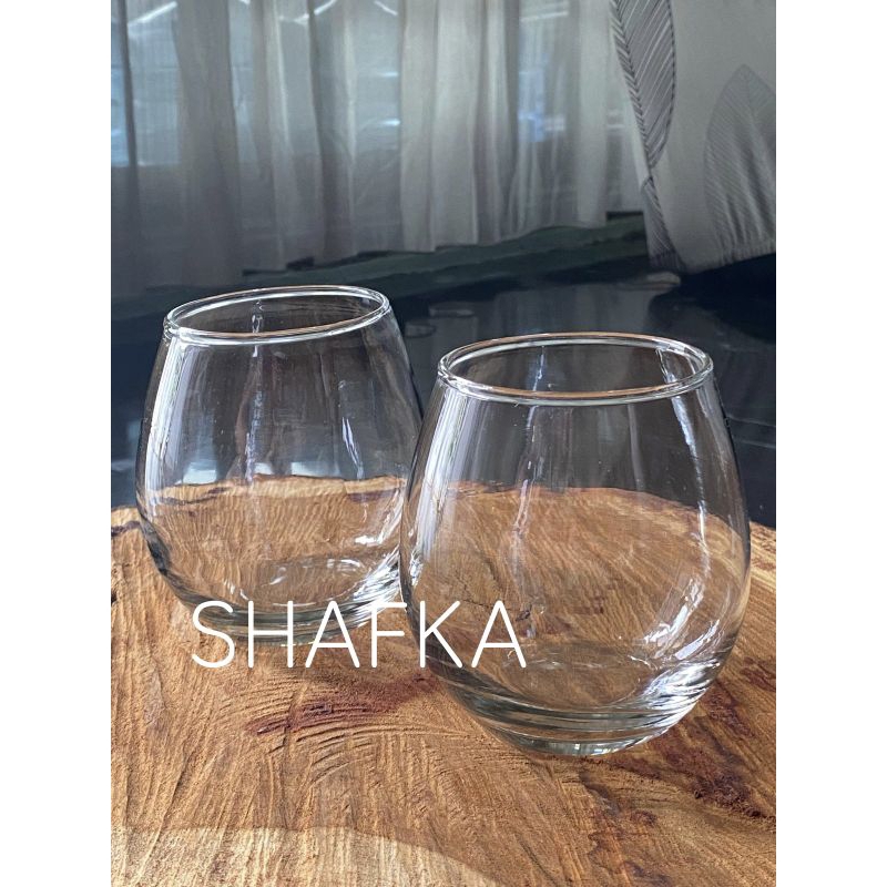 Jual Shafka Tuscany Glass Kaca Aestetik | Shopee Indonesia