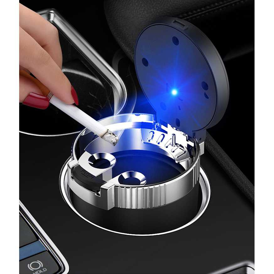 Jual Asbak Mobil Tanpa Asap Led Portable Multifungsi Dengan Penjepit ...