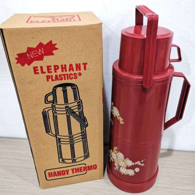 Jual Termos plastik sunflask / elephant 2L / termos air panas / tempat ...