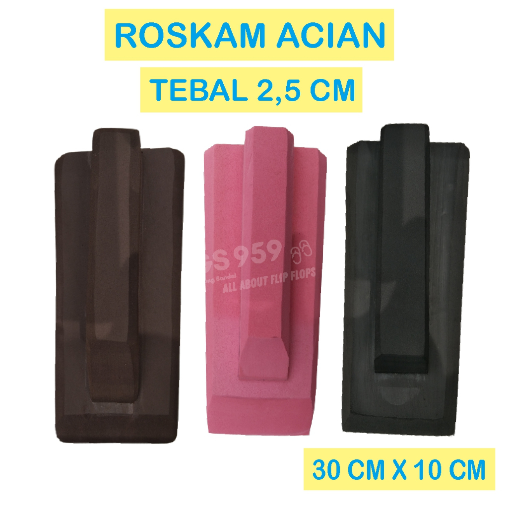 Jual ROSKAM KARET SPON ATI TEBAL 2 CM PENGHALUS ACIAN SEMEN / PENGGOSOK ...