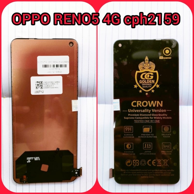 Jual lcd touchsreen ts fulset reno5 4G cph2159 | Shopee Indonesia