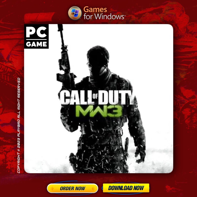 Jual Call of Duty Modern Warfare 3 - Game PC/Laptop (Download to Play ...