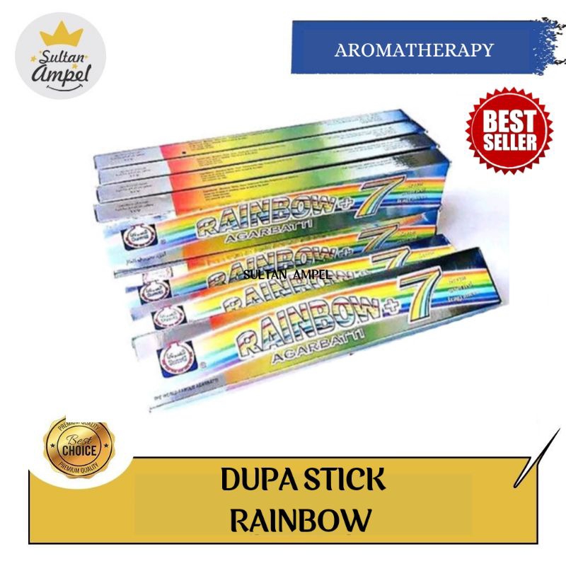 Jual Dupa Stick Rainbow Bau Harum 7 Macam Aroma Bukhur Stik Hio Untuk ...