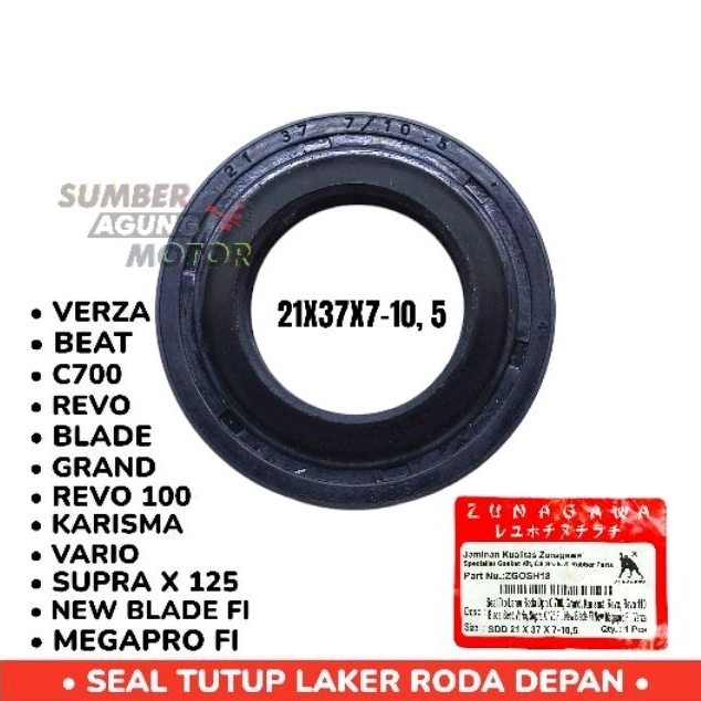 Jual SEAL TUTUP LAKER RODA DEPAN GRAND KARISMA C70 REVO VARIO MEGAPRO ...