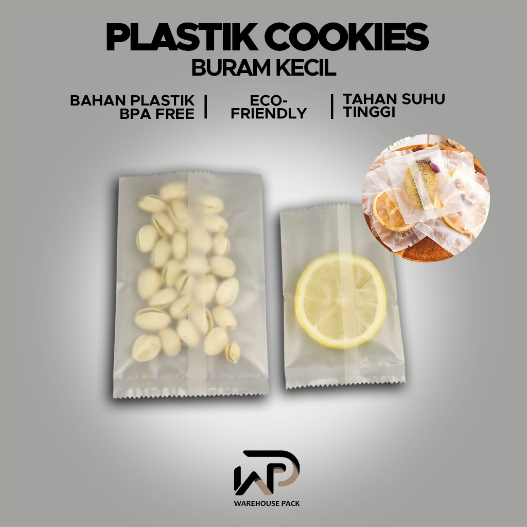 Jual ( 10 Pcs ) Plastik Cookies Buram Kecil | Plastik Sealer Mooncake ...