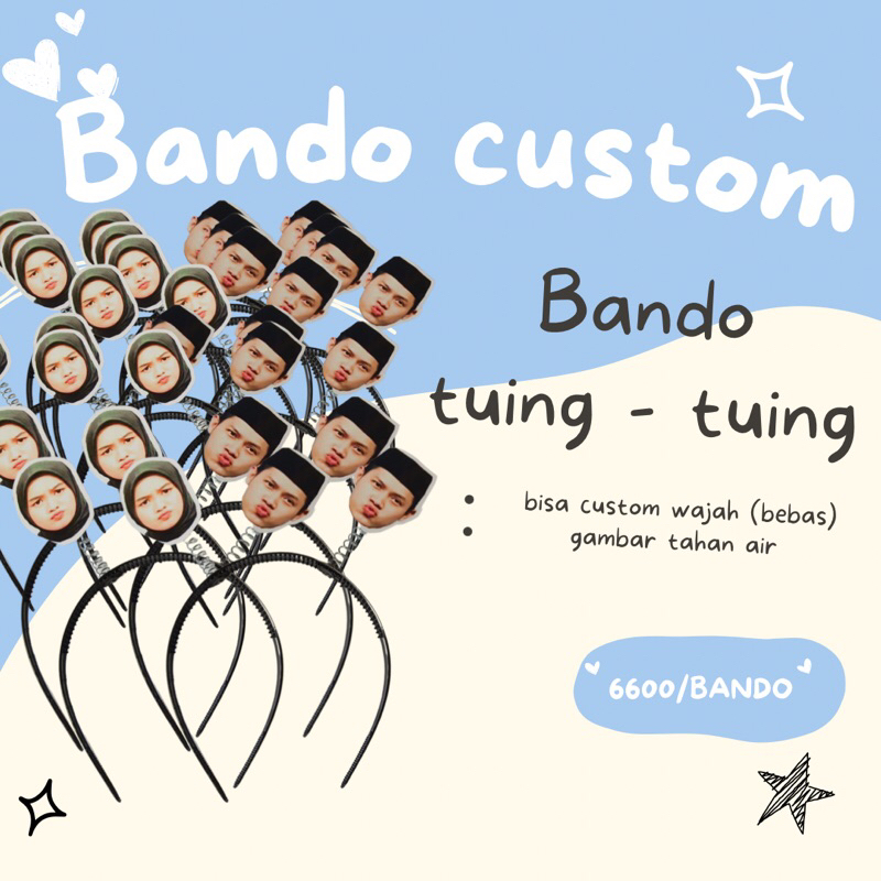 Jual BANDO CUSTOM | BANDO KPOP | BANDO KONSER | BANDO TUING TUING ...