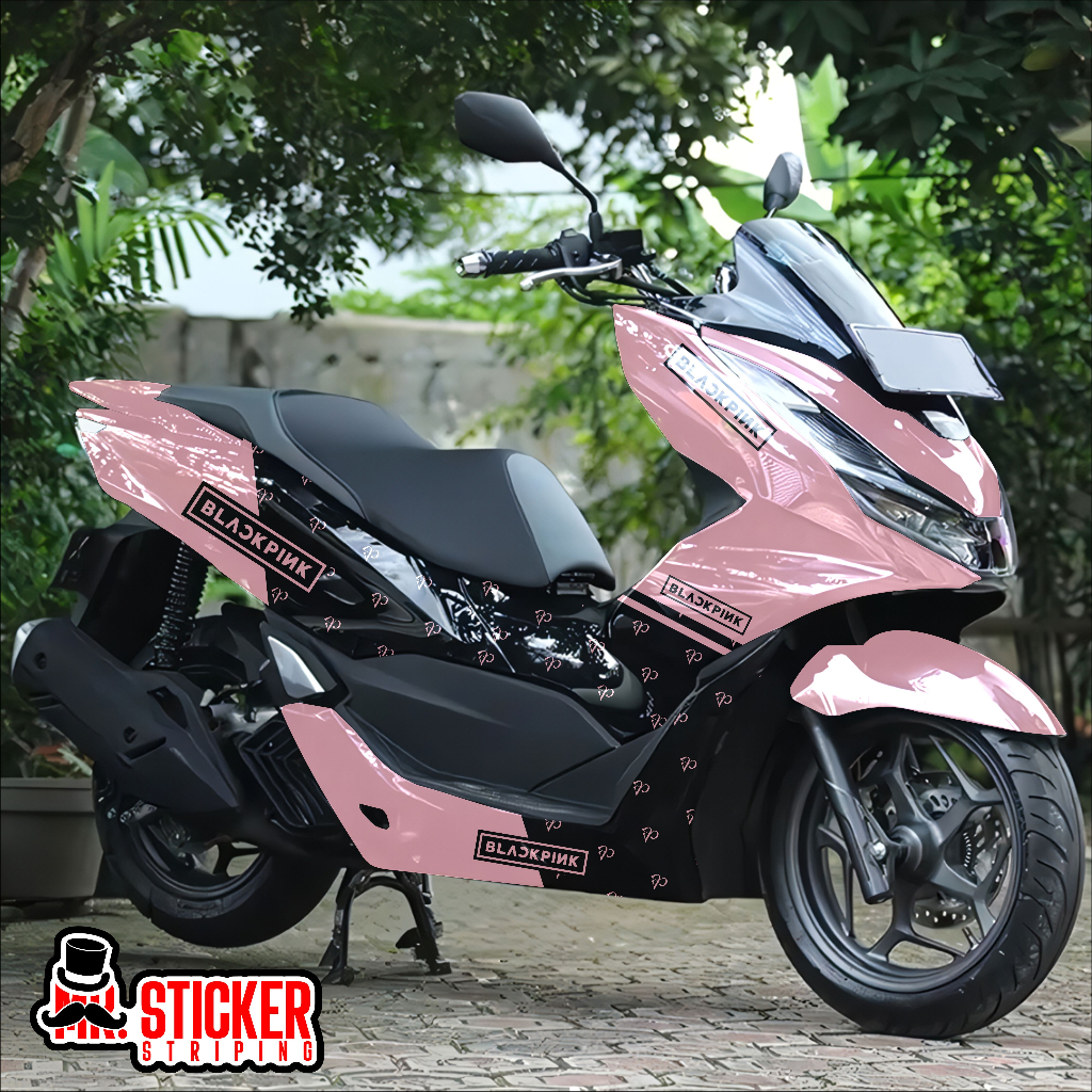 Jual decal honda PCX 150 PCX 160 full body custom sticker free design ...