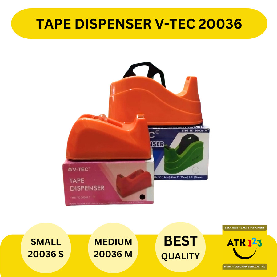 Jual V-TEC Tape Dispenser / Pemotong Isolasi V-Tec TD-20036 S | Shopee ...