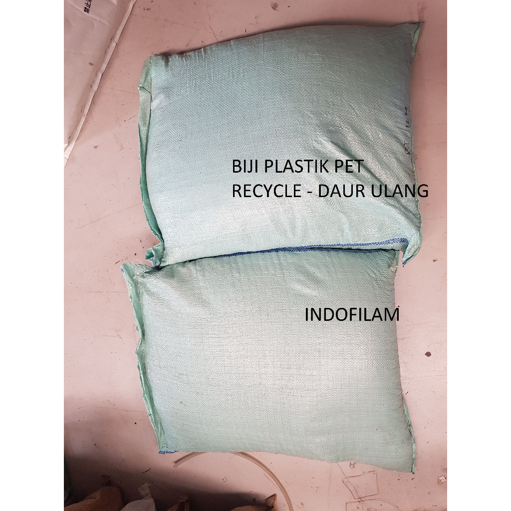 Jual 1 ZAK 40 kg Biji plastik PET Polyethylene Terephtlate Polietilena ...