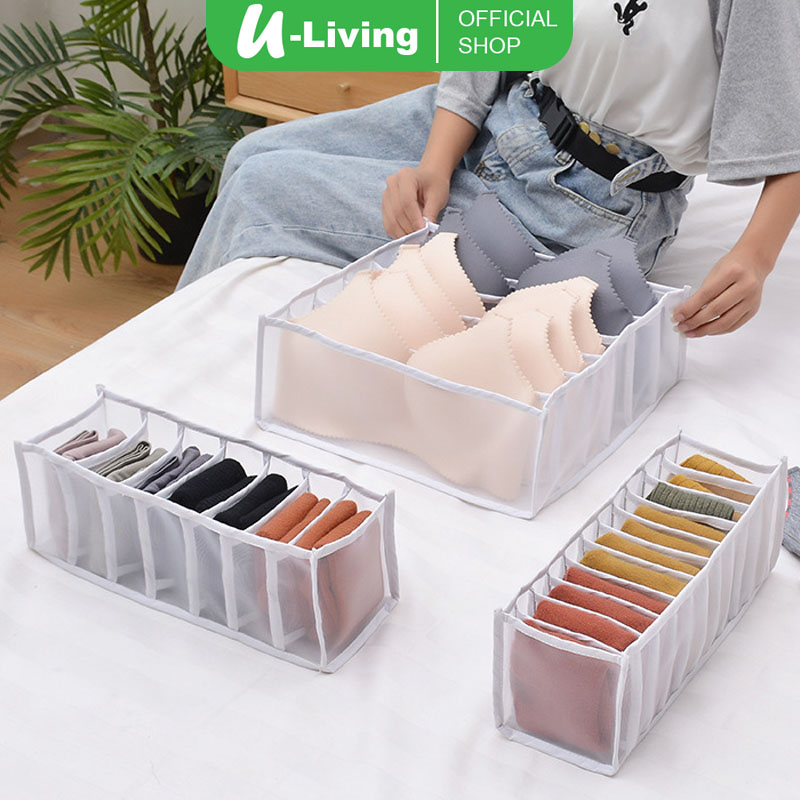 Jual U-Living Tempat Pakaian Dalem Storage Box Kaos Kaki Celana Dalem ...