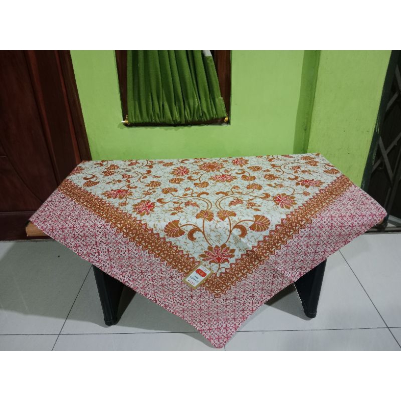 Jual taplak meja batik guru / taplak meja batik kuda | Shopee Indonesia