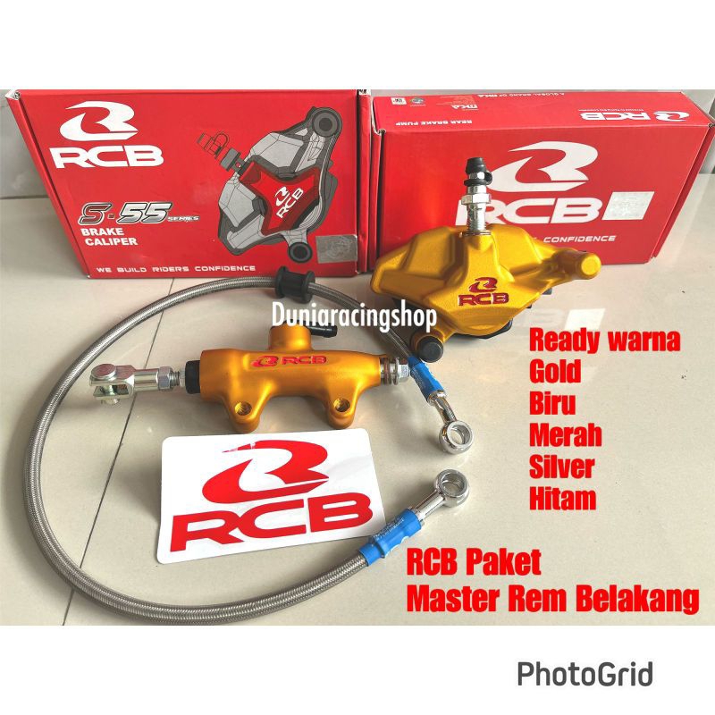 Jual Paketan Master rem RCB Paket Master rem RCB Belakang Kaliper RCB belakang Master rem RCB ...