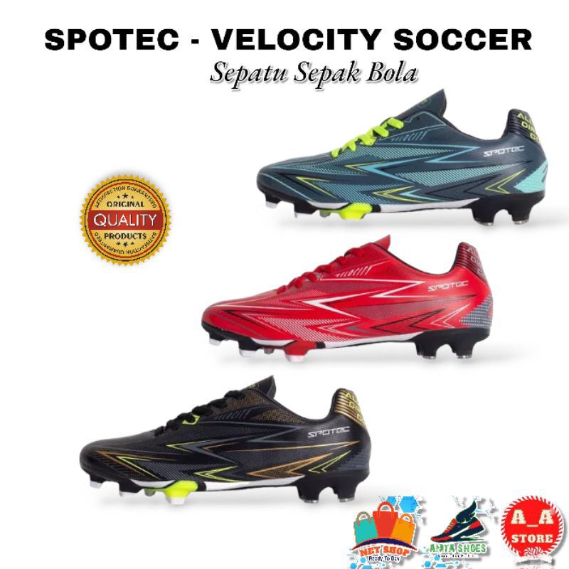 Jual SPOTEC VELOCITY Sepatu Sepak Bola Spotec Velocity Soccer | Shopee ...