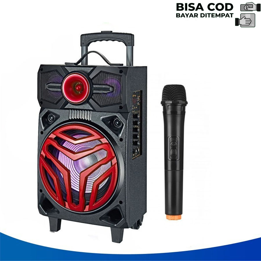 Jual Speaker GMC Teckyo 779D 10 Inch Bluetooth Karaoke Extra Sound ...