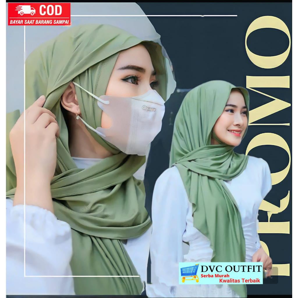 Jual JIlbab Instan Segitiga Inner Kuping Jersey Segitiga Instan Inner ...