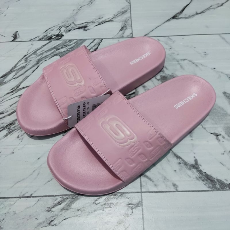 Jual SANDAL SKECHERS SLOP PINK (BACA SESUAI CAPTION) | Shopee Indonesia