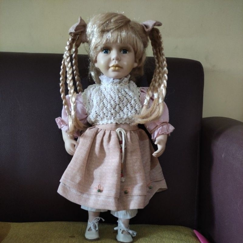 Jual Collectible Porcelain Doll Boneka Porselen Porcelain Boneka Doll ...