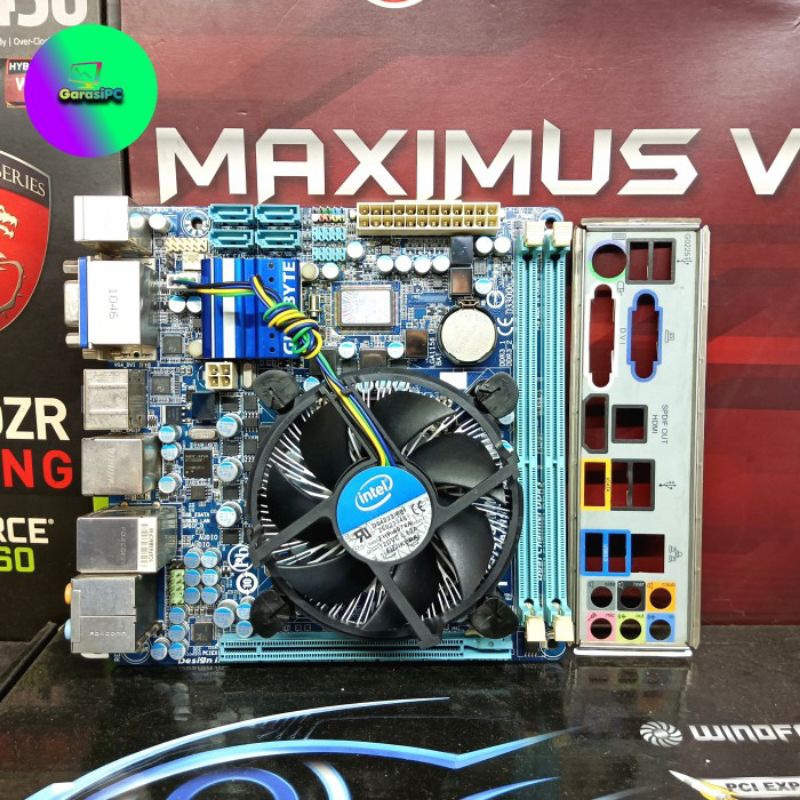 Jual Motherboard Gigabyte GA-H55N-USB3 Processor i3-540 LGA 1156 Mini ...