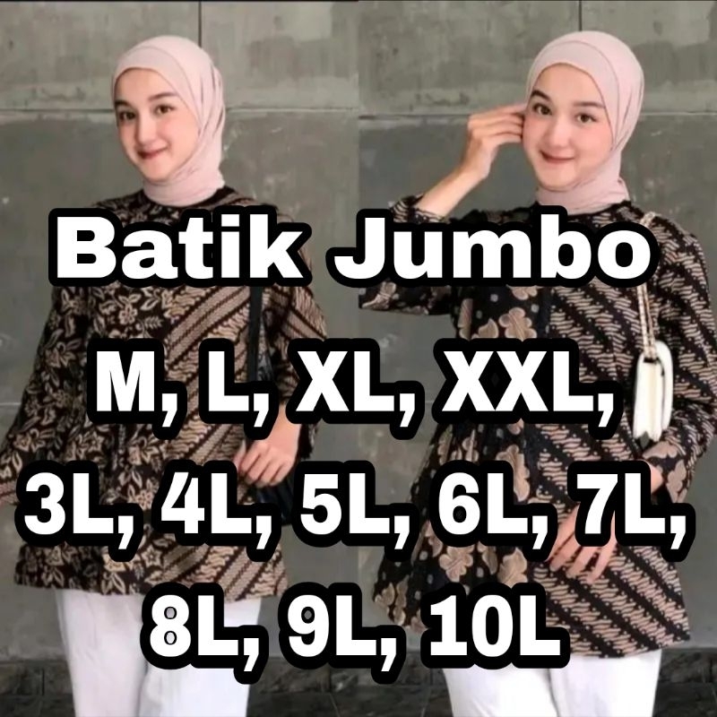 Jual Batik jumbo BIG SIZE JUMBO XXL XXXL 3L 4L 5L MURAH BATIK JUMBO COUPLE "M,L,XL,XXL,XXXL ...
