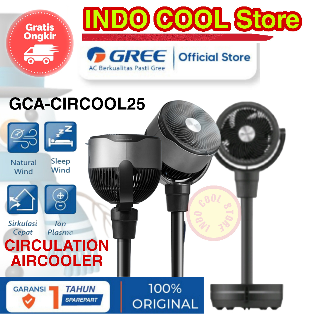 Jual Air Cooler Gree Circulation Cool GCA-CIRCOOL25 Plasma Generator ...