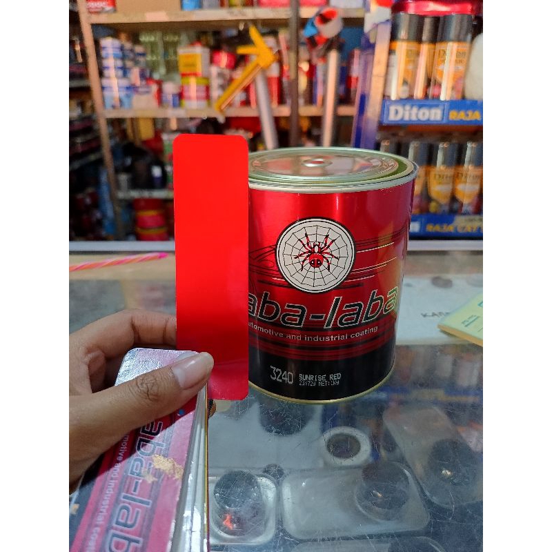 Jual Cat Laba Laba Sunrise Red 3240 | Cat Laba Laba | Sunrise Red | Cat ...