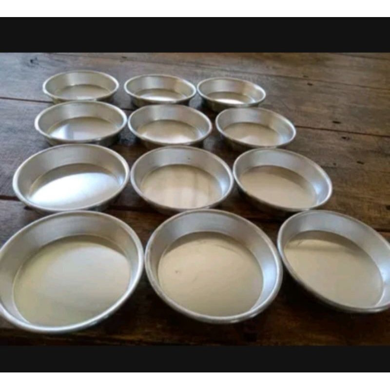 Jual loyang pizza/cetakan pie / loyang pie / cetakan pie susu polos ...