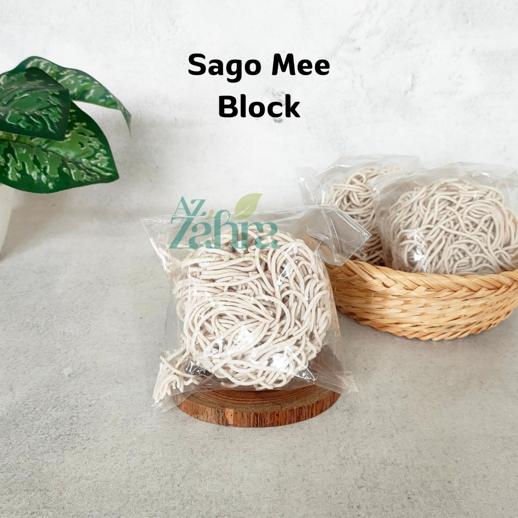 Jual Sago Mee Block 50 gram - Mie Instan Block Sago Mee Gluten Free ...