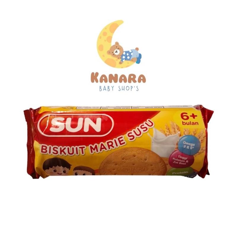 Jual Marie Biskuit SUN /Sun biskuit Marie / Biskuit bayi 6 bulan / Sun ...