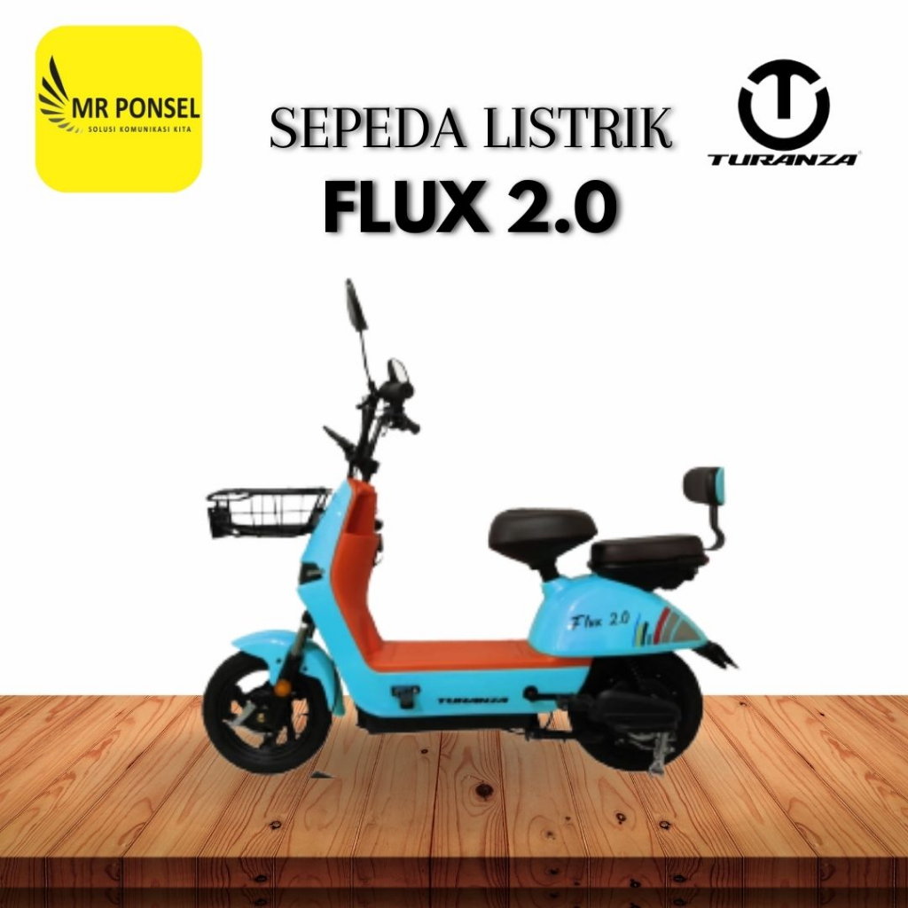 Jual SEPEDA LISTRIK TURANZA FLUX 2.0 GARANSI RESMI | Shopee Indonesia