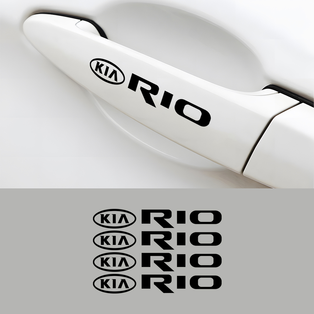 Jual Stiker Handle Pintu Mobil Kia Rio - Car Decal Sticker | Shopee ...
