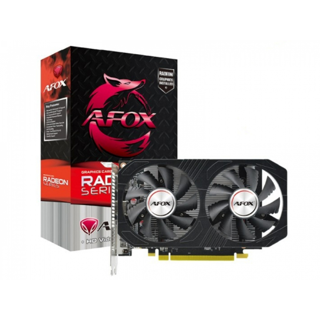 Jual VGA AFOX RADEON RX 550 4GB GDDR5 128 BIT DUAL FAN | Shopee Indonesia