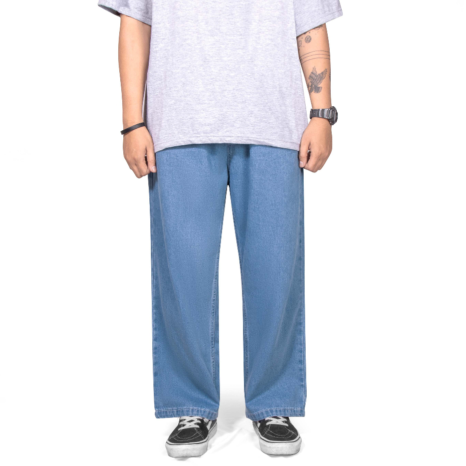 Jual Celana Denim Pants Baggy Relaxed 'Bugg' Roofwell | Jeans Baggy ...