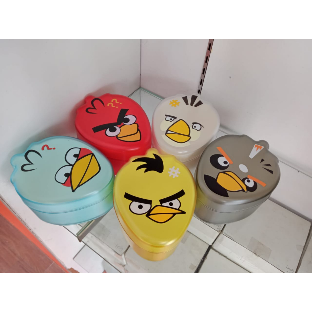 Jual Kotak Makan Anak sekolah TK/SD Karakter Angry Bird | Shopee Indonesia