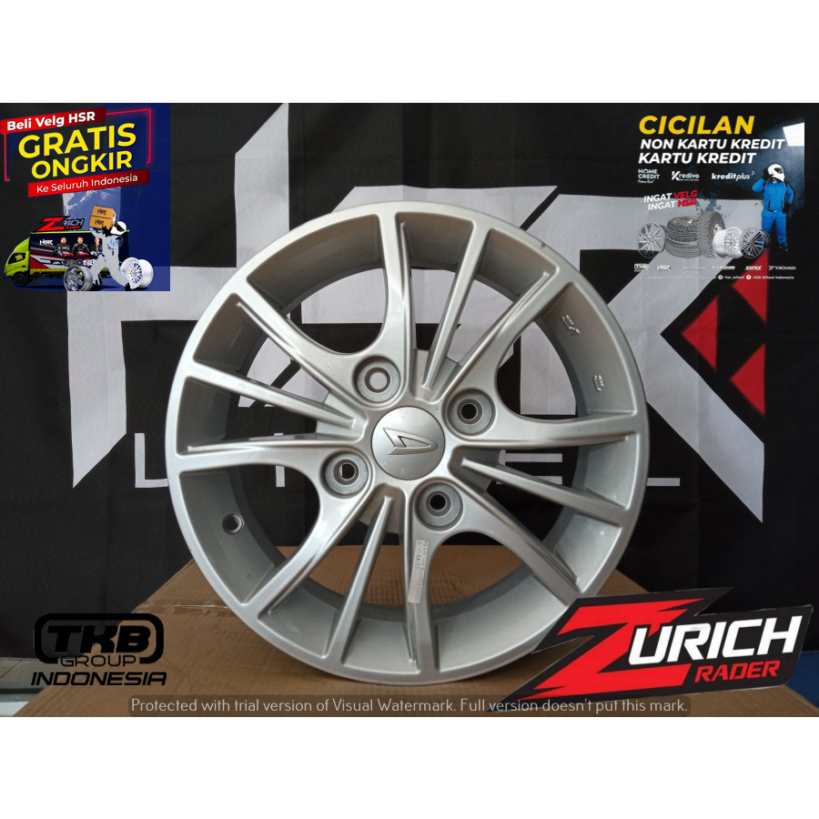 Jual velg mobil standar xenia ring 14 lebar 5 rata baut 4X114,3 free ongkir cocok di mobil ...