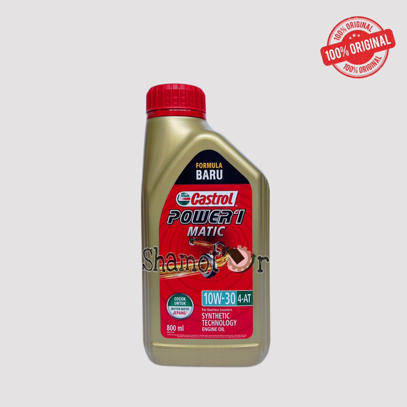 Jual Castrol Power 1 Matic 10W-30 0.8L | Shopee Indonesia