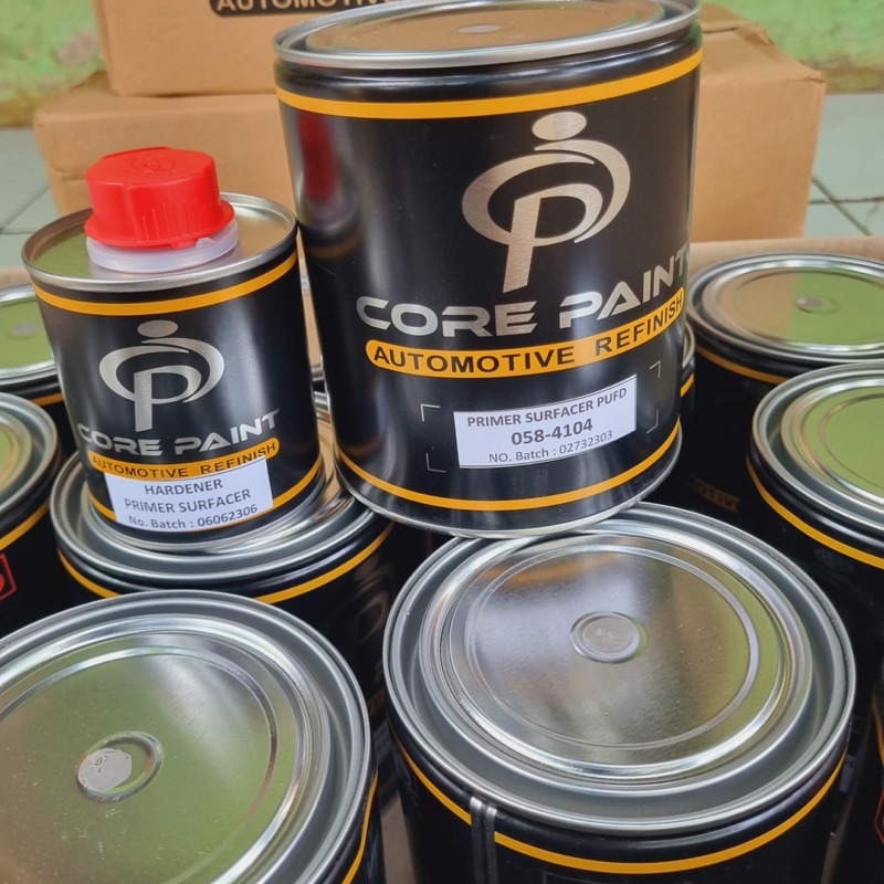 Jual epoxy core paint PU primer surfacer 1kg 4jam kering | Shopee Indonesia