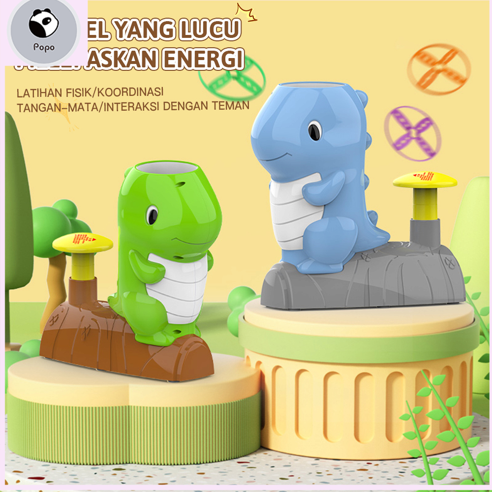 Jual Launcher Toys Mainan Piring Terbang Peluncur Pedal Dinosaurus ...