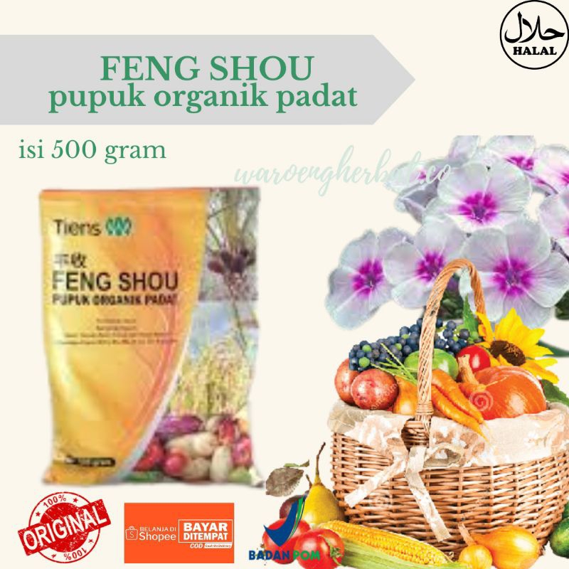 Jual PUPUK FENG SHOU TIENS ORIGINAL PUPUK ORGANIK PADAT | Shopee Indonesia