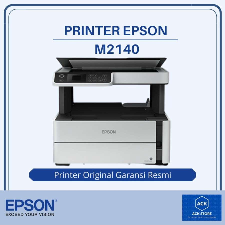 Jual Printer Epson EcoTank Monochrome M2140 All-in-One | Shopee Indonesia