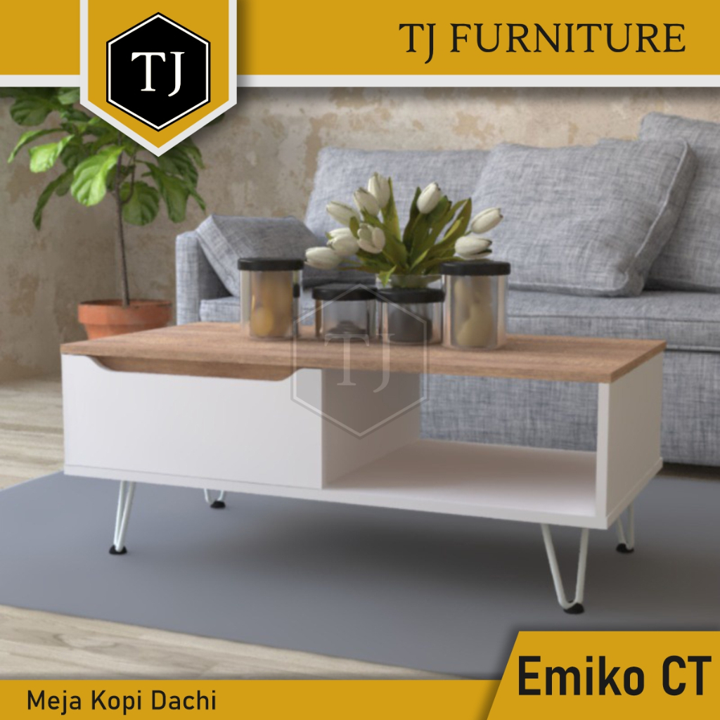 Jual Dachi Emiko CT Meja Kopi Vintage / Coffee Table / Meja Teras ...