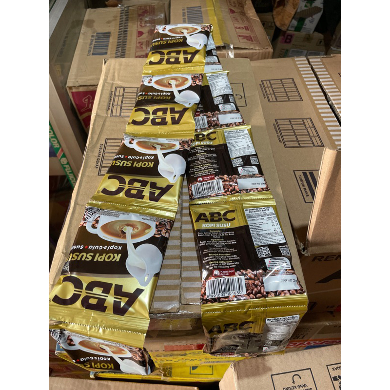 Jual Kopi ABC Susu 10 sachet | Shopee Indonesia