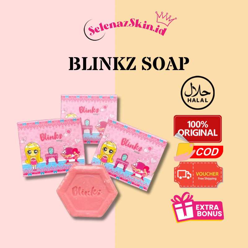 Jual BLINKZ BLINK SOAP BPOM SABUN PEMUTIH BADAN TUBUH PENCERAH WAJAH ...