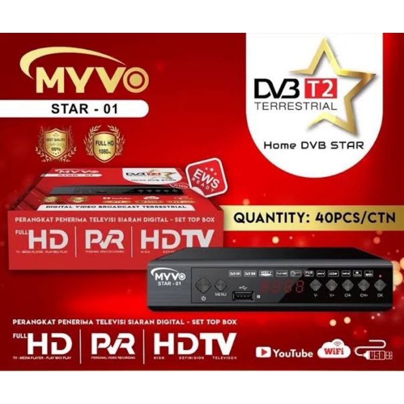Jual Set top box myvo STAR-01 / STB MYVO STAR-01 / STB TV tabung | Shopee Indonesia