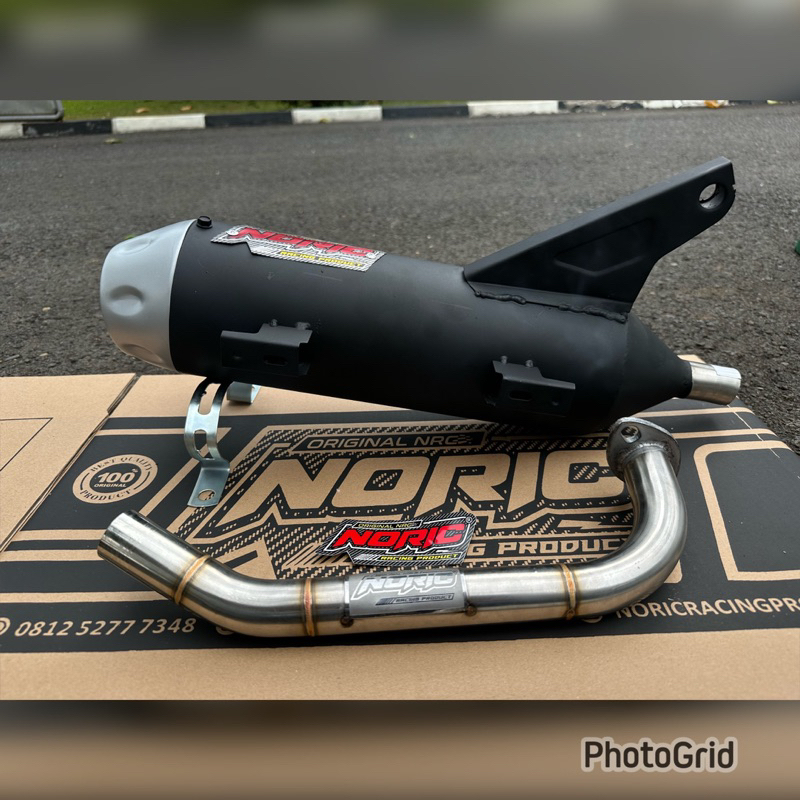 Jual [NORIC ORIGINAL] END MUFFLER Xeon Standar Racing | Shopee Indonesia