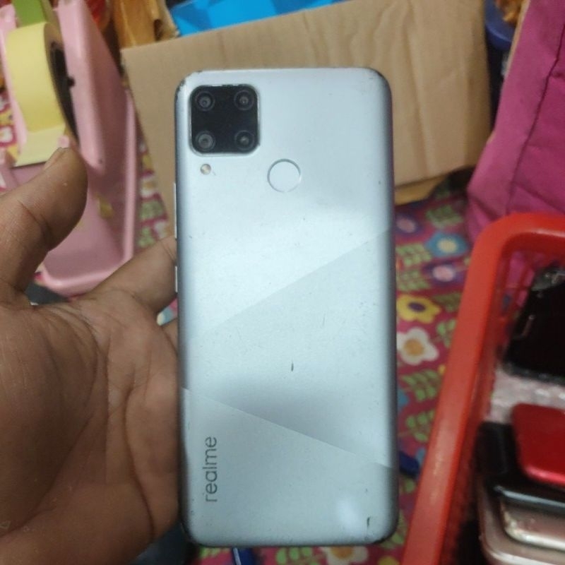 Jual realme c15 4/64 minus lcd baca deskripsi | Shopee Indonesia